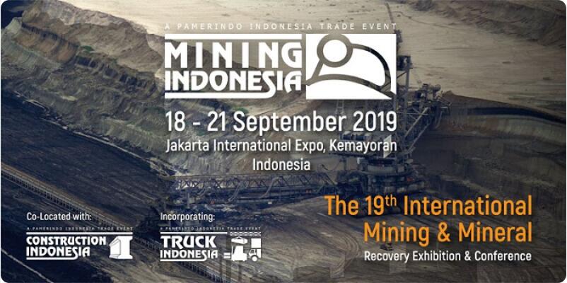 Attending the Exhibition Mining 2019 Indonesia - Toptrans Belting
